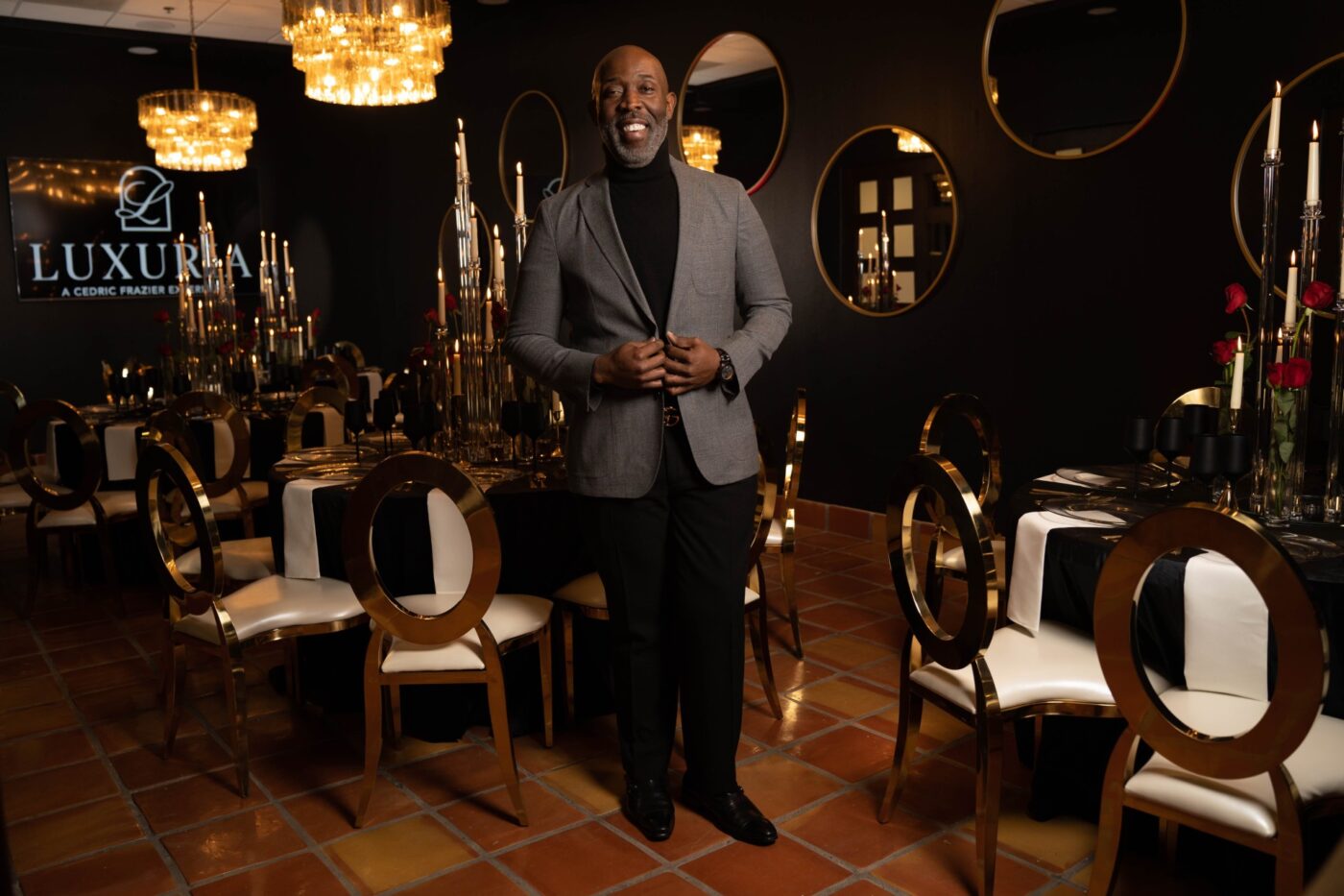 Business Spotlight With Chef Cedric Frazier, Owner Luxuria, A Cedric ...