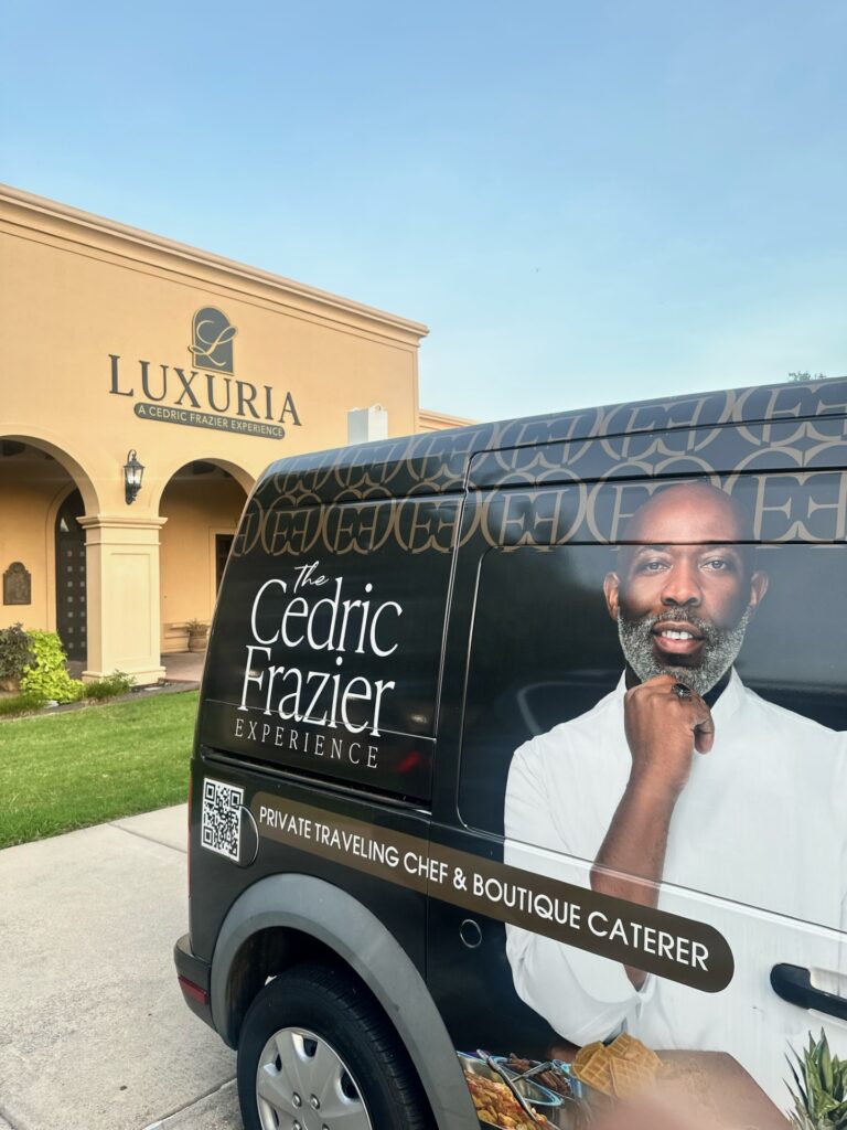 Business Spotlight With Chef Cedric Frazier, Owner Luxuria, A Cedric ...