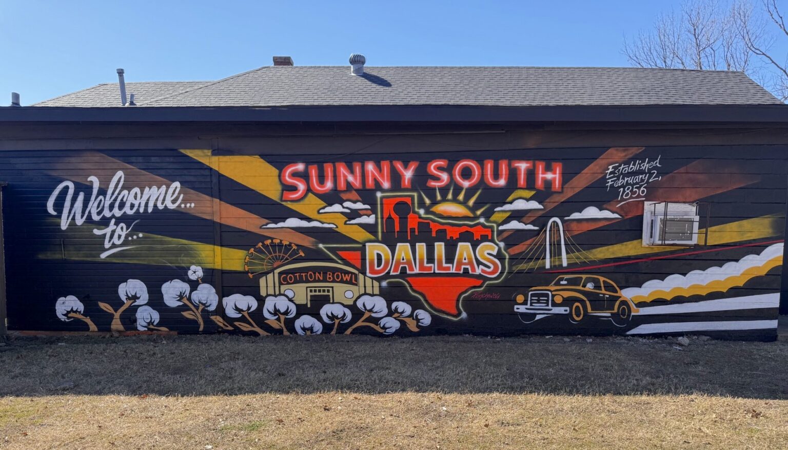 New Sunny South Dallas” Mural Unveiled: A Community Emblem of ...